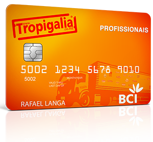 CARTÃO TROPIGALIA - BCI